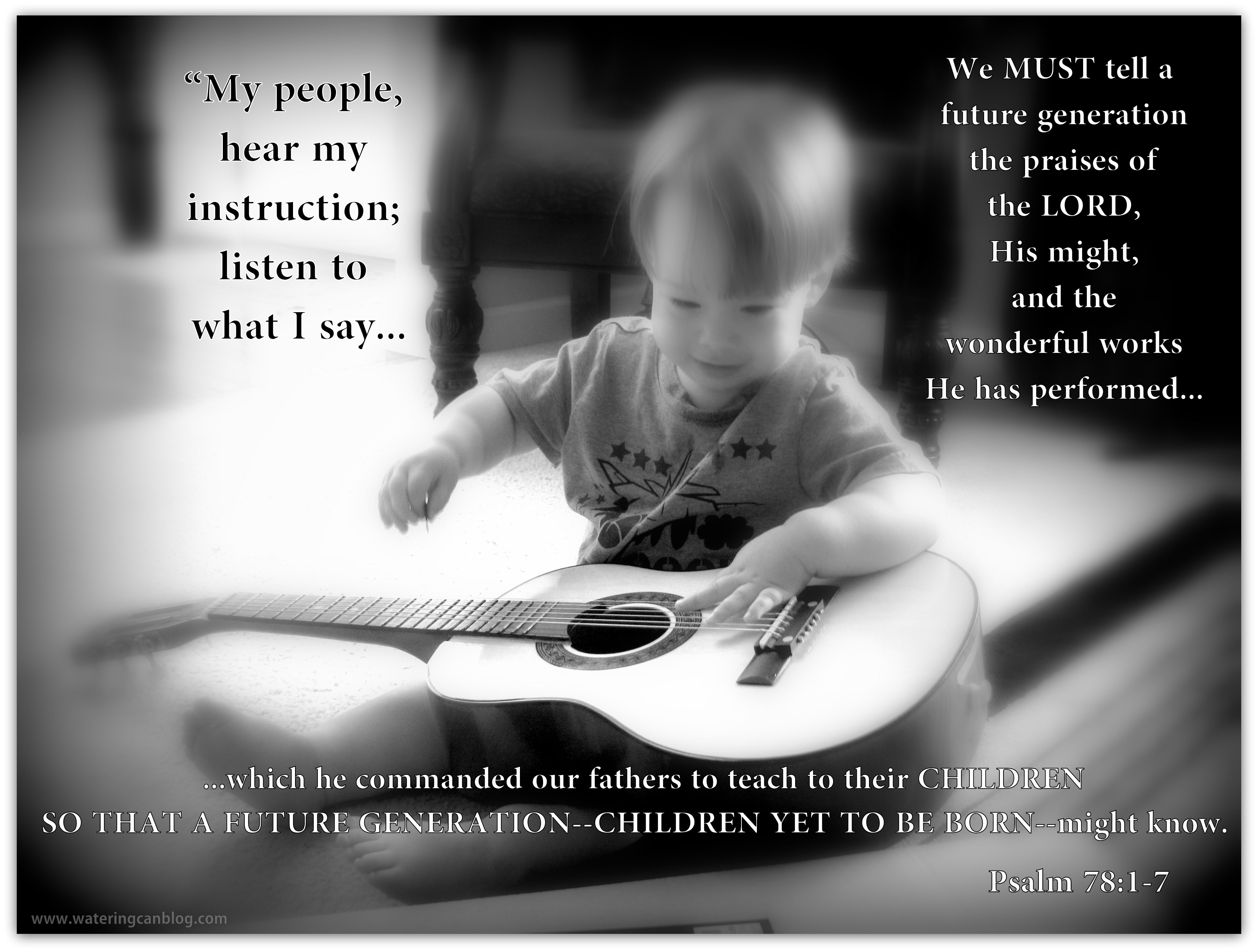 What Are We Telling a Future Generation? – wateringcanblog