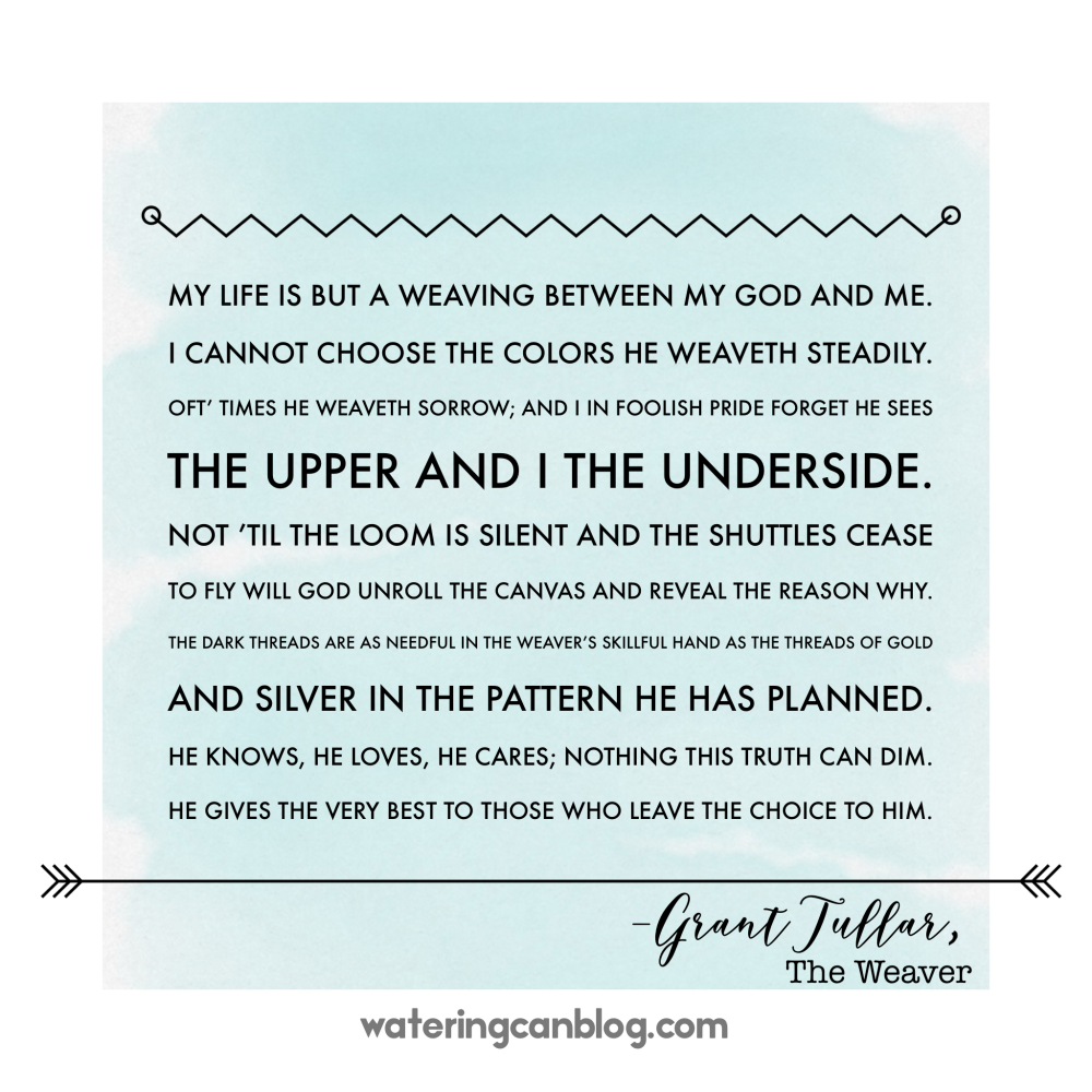 wateringcanblog – "The Lord will always lead you, satisfy you in a ...